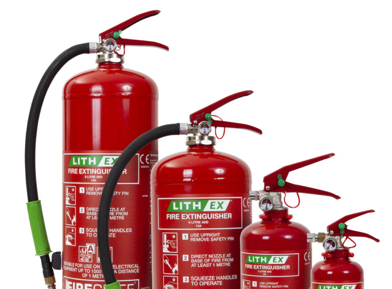 RES Fire & Security | Why use Lith-Ex Fire Extinguishers?